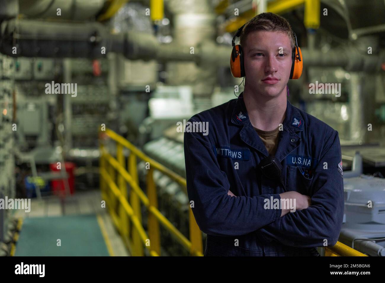 220222-N-FA490-1139 PHILIPPINE SEA (Feb. 22, 2022) – Engineman 3rd ...