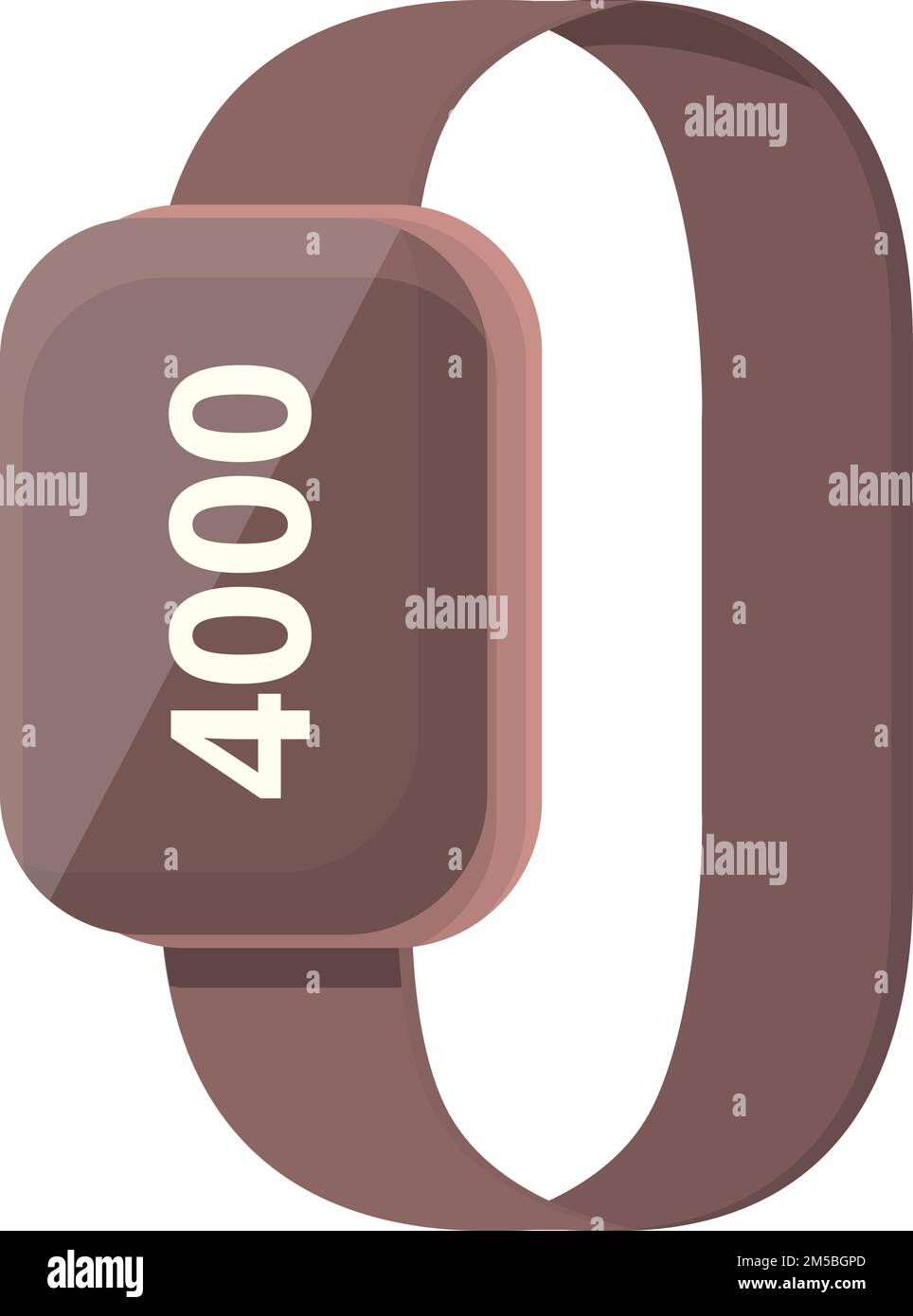 Pedometer icon cartoon vector. Sport fitness. App smart Stock Vector ...