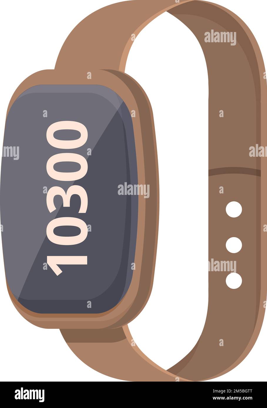 App pedometer icon cartoon vector. Sport fitness. Step device Stock ...