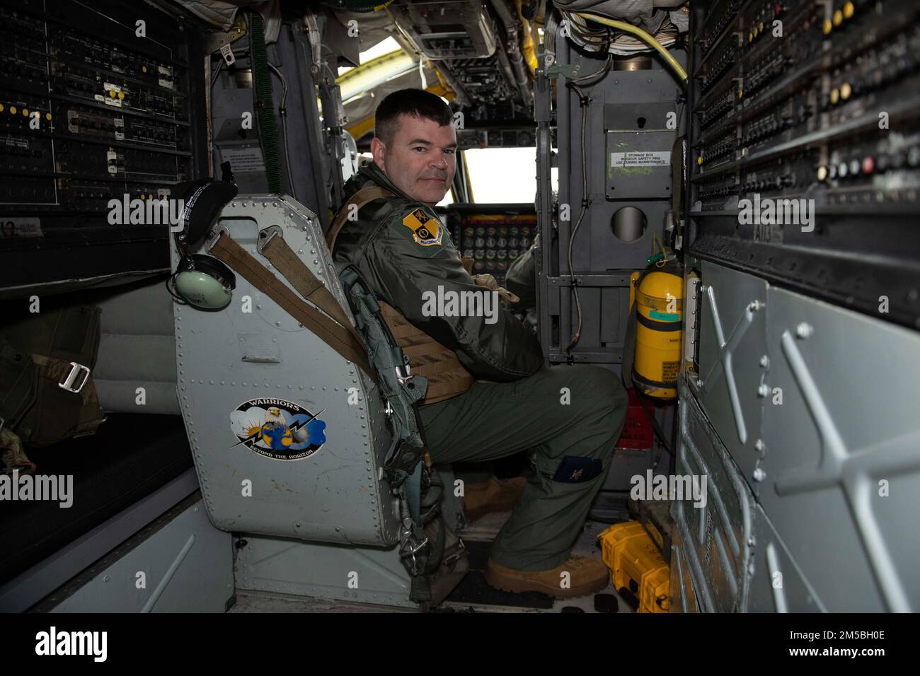U.S. Air Force Col. Brian Filler, 501st Combat Support Wing commander ...