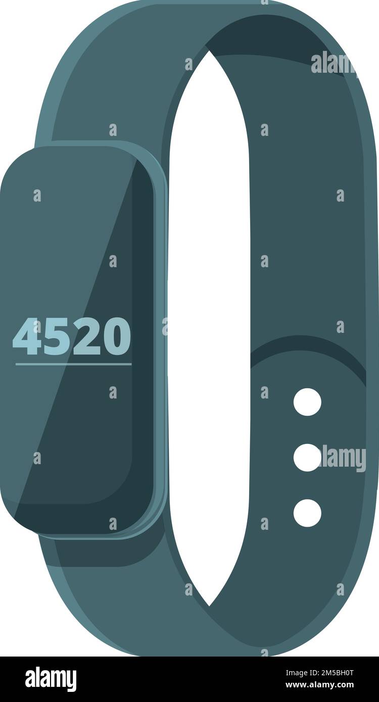 Step monitor icon cartoon vector. Gadget device. Screen display Stock ...