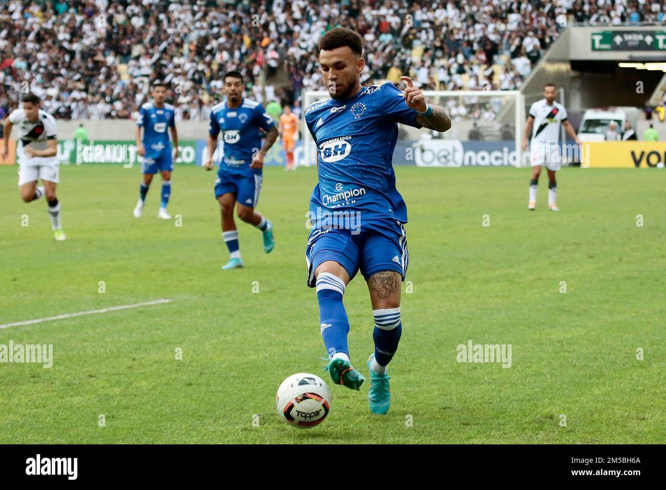 Rio de Janeiro, Brazil, June 12, 2022. Football player, of the Cruzeiro ...