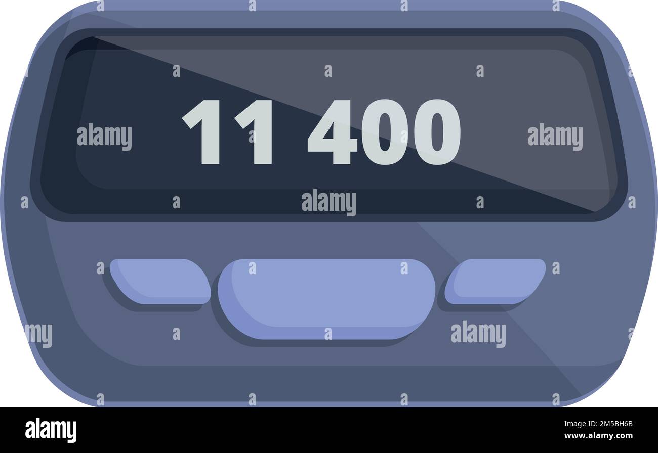 Run watch tracker cartoon hi-res stock photography and images - Alamy