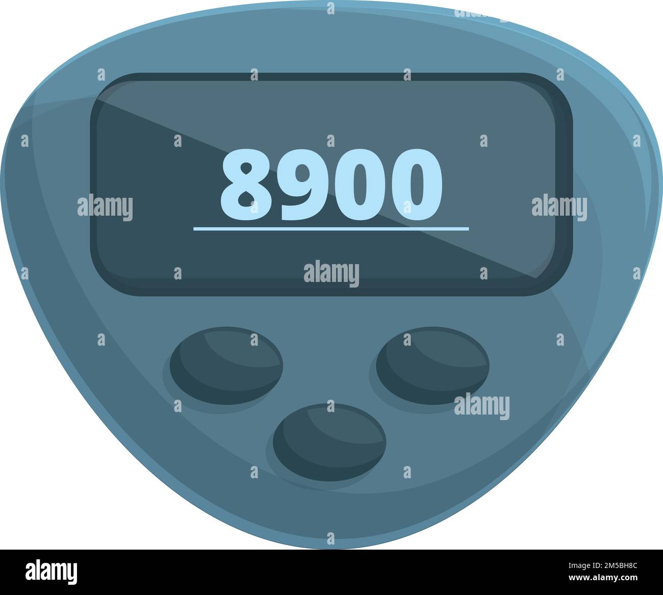 Step watch icon cartoon vector. Sport fitness. Activity screen Stock ...