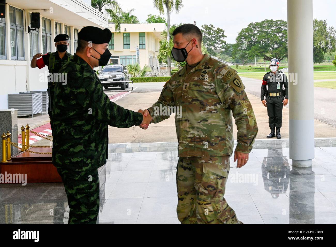 Army Maj. Gen. Joseph Ryan, the commanding general of the 25th Infantry ...