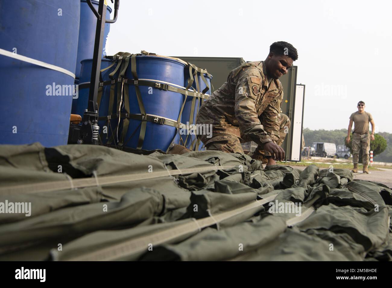 Airman 1st Class Jalen Riley, 36th Expeditionary Airlift Squadron ...