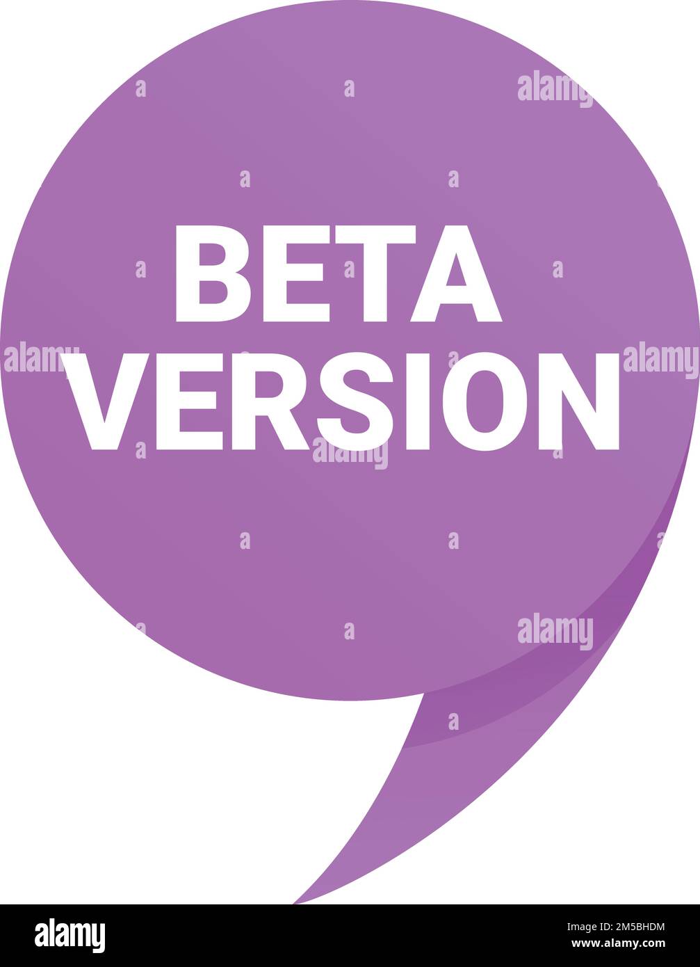 Web beta version icon cartoon vector. Computer program. Retro time Stock Vector Image & Art - Alamy