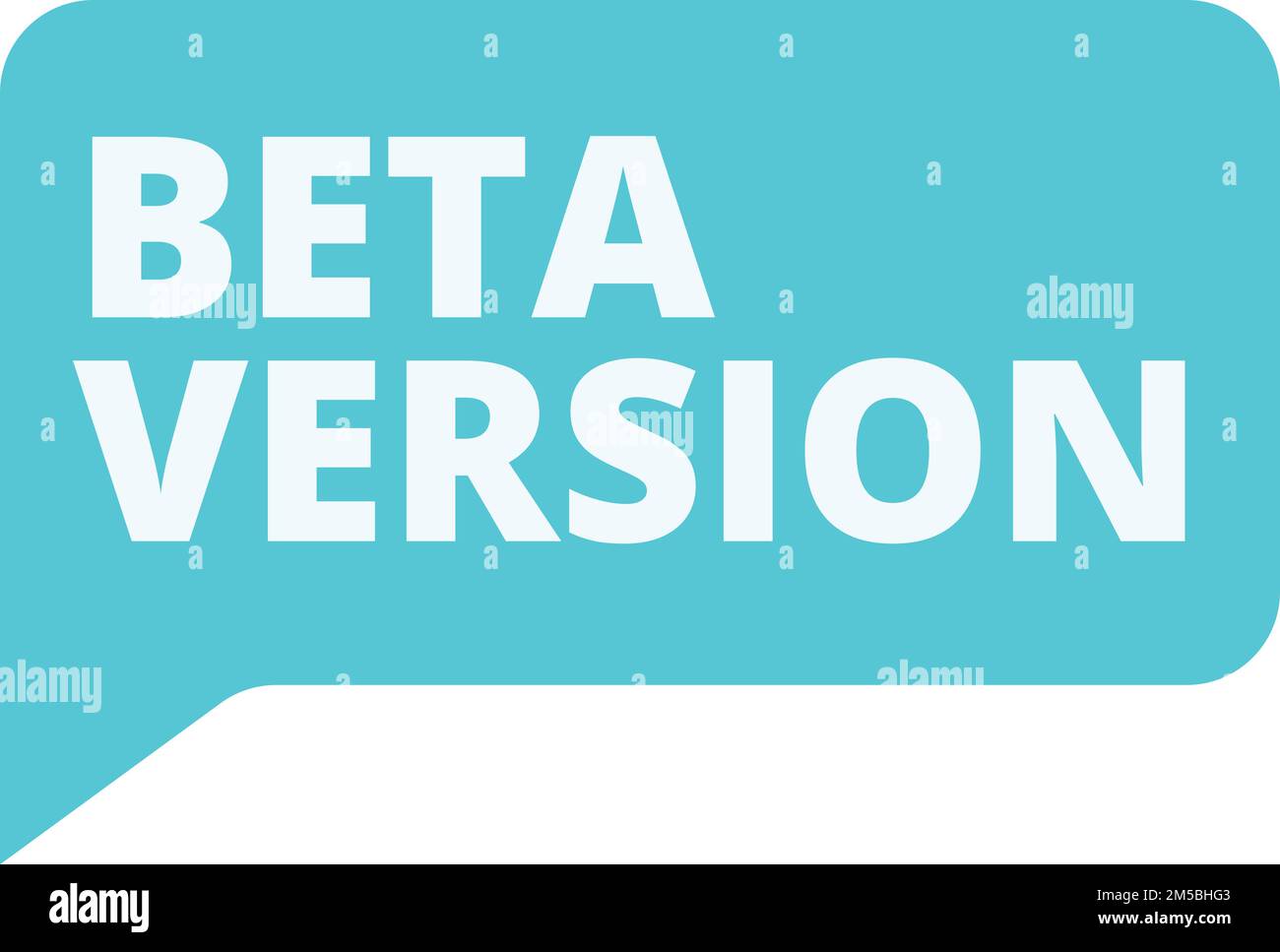 Light beta version icon cartoon vector. Computer digital. Online label Stock Vector Image & Art ...