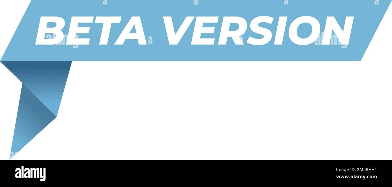 Window beta version icon cartoon vector. Digital upgrade. Label box ...