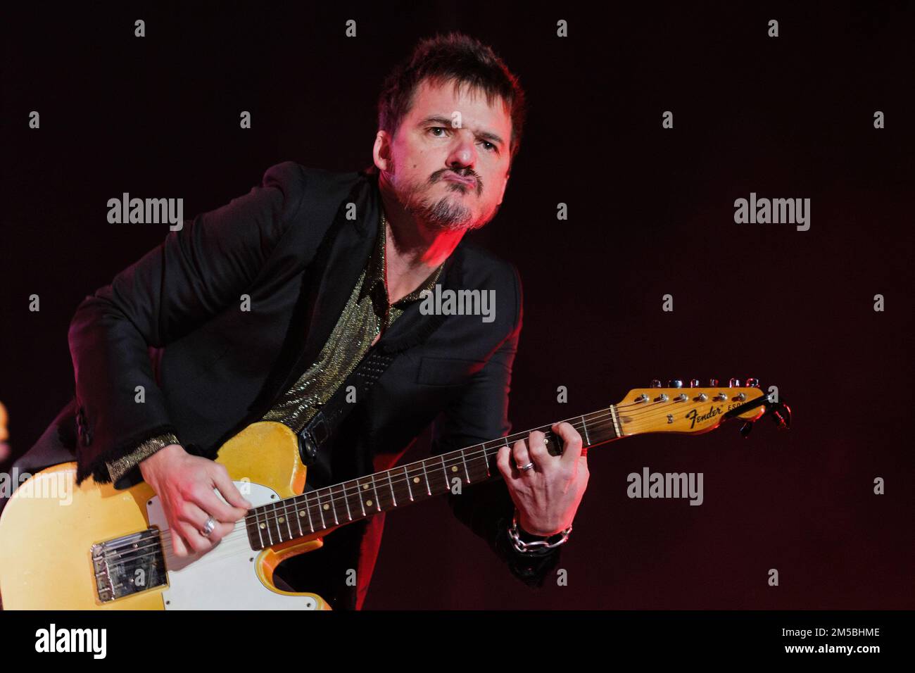 The singer Coque Malla performs during the concert "The last trip of ...