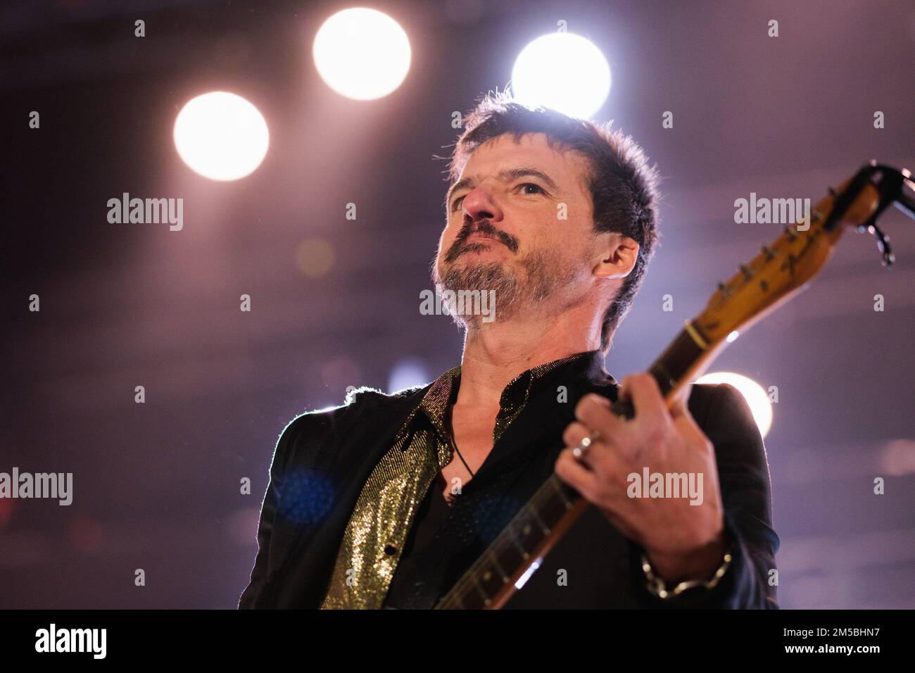 The singer Coque Malla performs during the concert "The last trip of ...