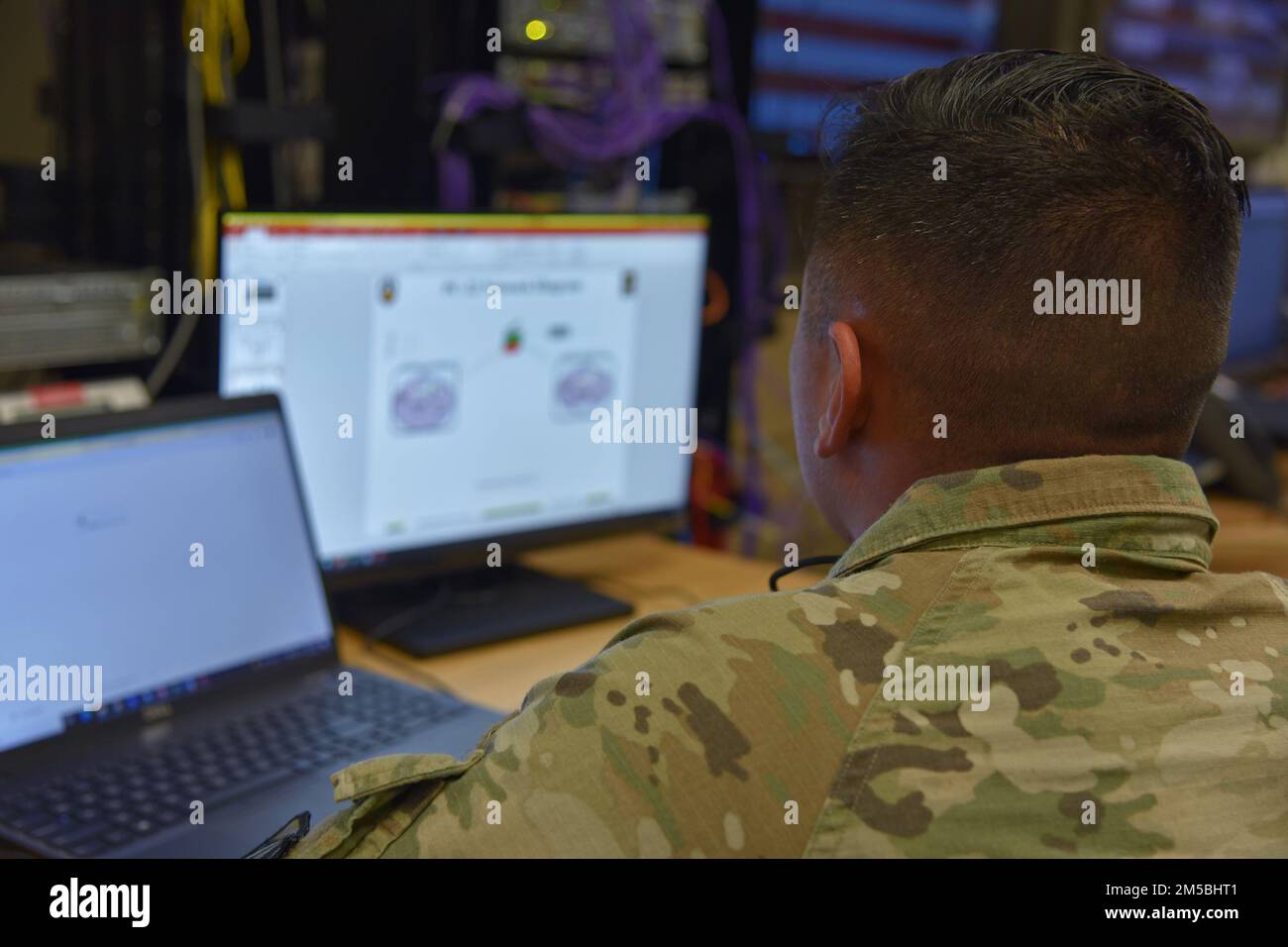 Chief Warrant Officer 2 Roberto Gonzalez, a network engineer at U.S ...