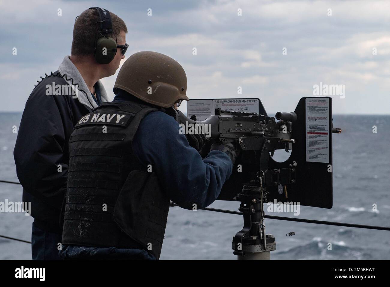 220223-N-XB010-1002 EAST CHINA SEA (Feb. 23, 2022) Fire Controlman 3rd ...