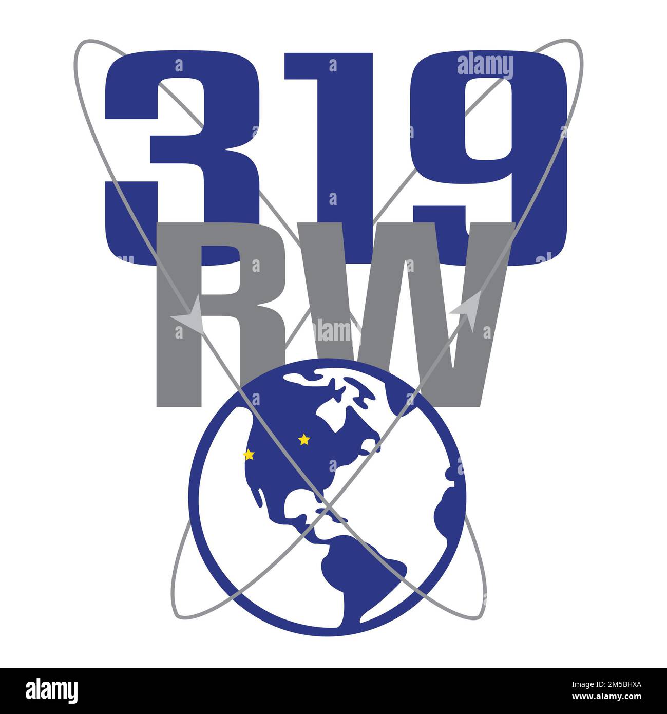 One of three logos created for the 319th Reconnaissance Wing and its ...