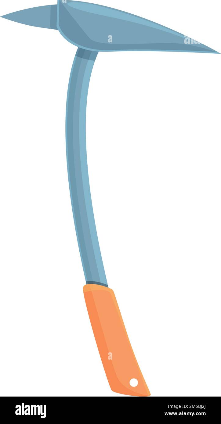 Ice pick icon cartoon vector. Extreme activity. Sport adventure Stock ...