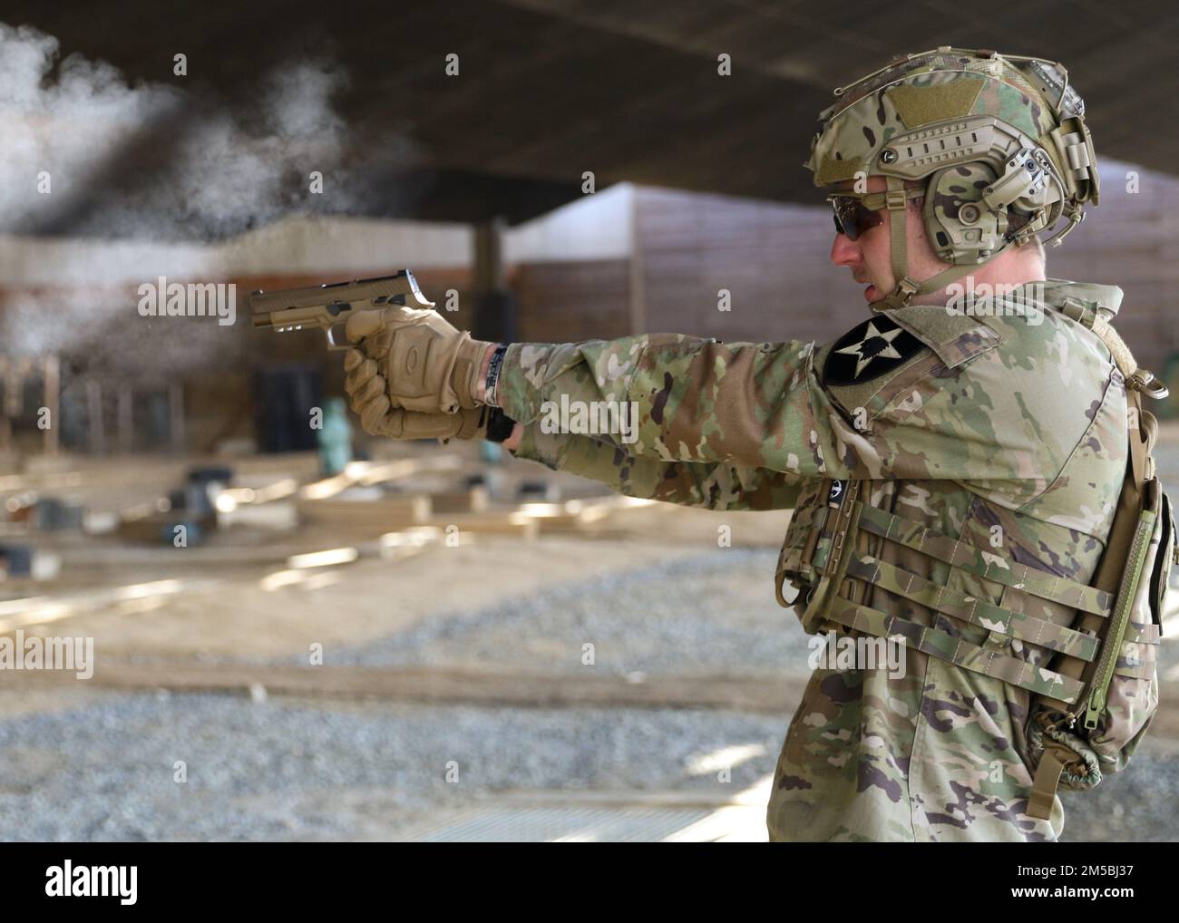 2nd Lt. Louis J. Rottes, assigned to Headquarters and Headquarters ...