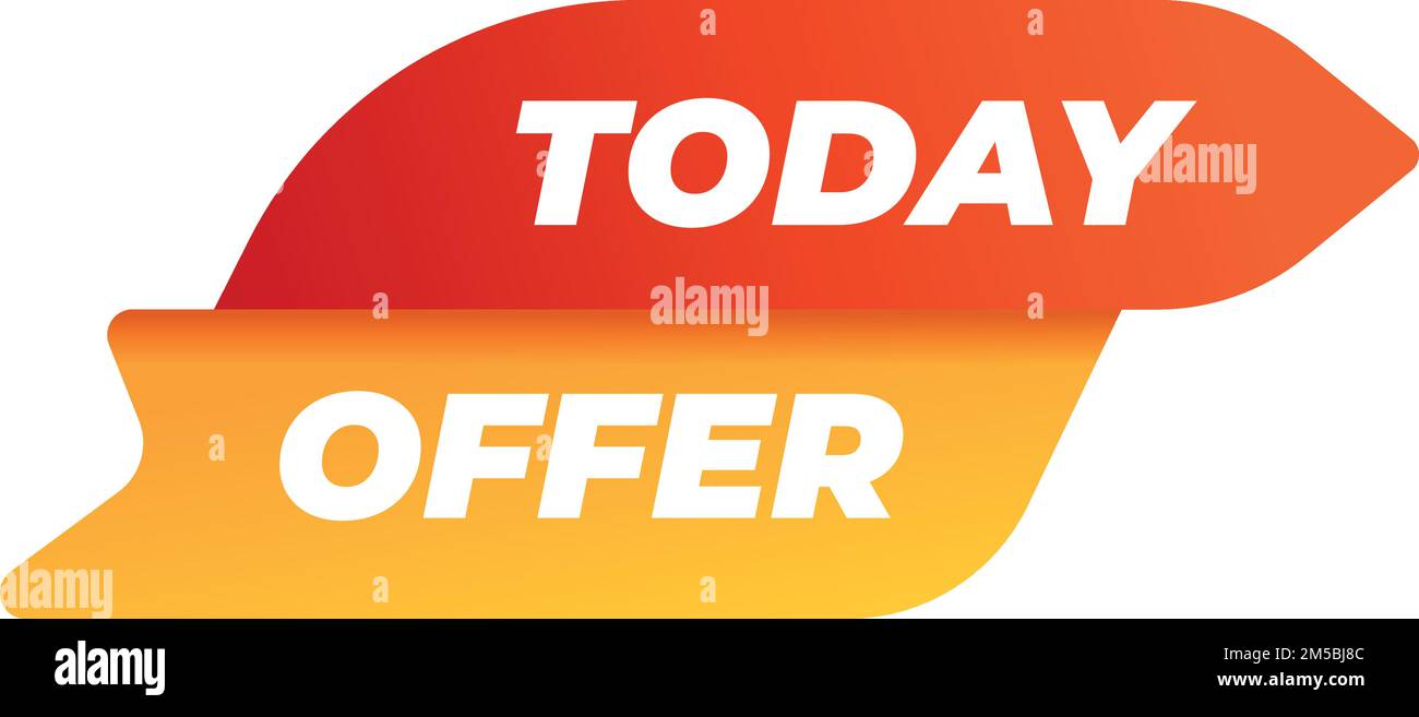 Timer offer today icon cartoon vector. Super price. Event save Stock ...