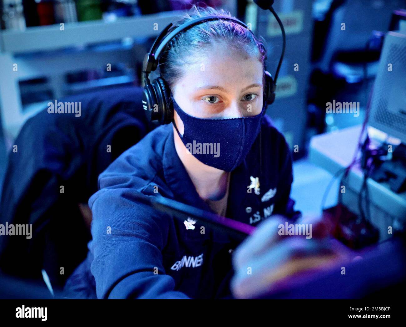 YOKOSUKA, JAPAN (Feb. 23, 2022) –Operations Specialist Second Class ...