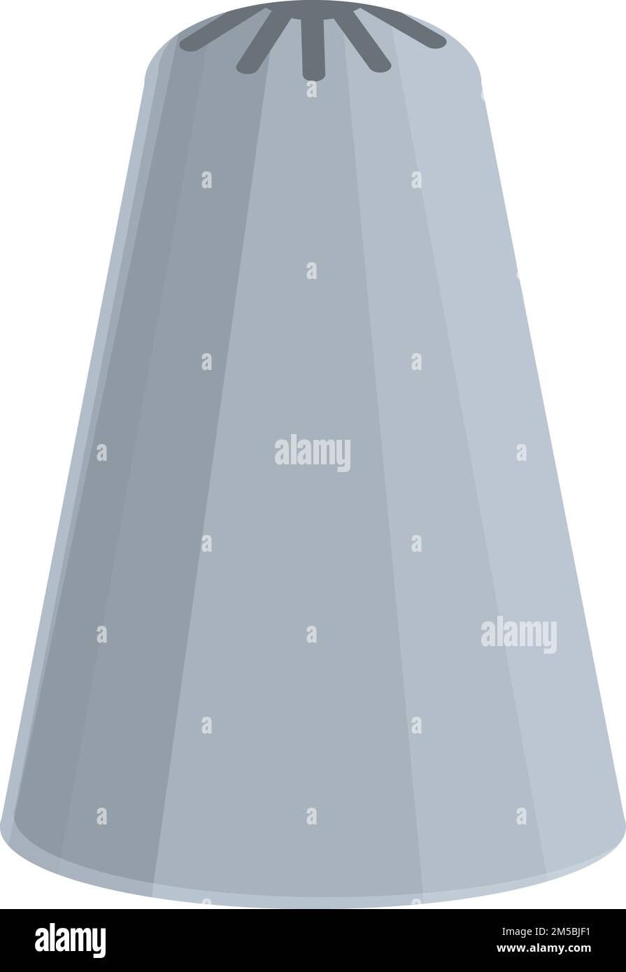 Icing nozzle bag icon cartoon vector. Cake pastry. Baked tool Stock ...