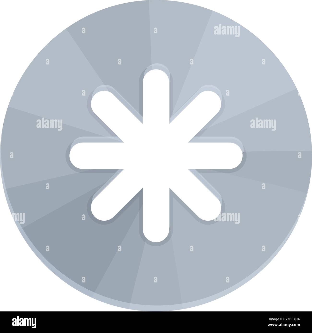 Icing nozzle star icon cartoon vector. Tube metallic. Frost equipment ...