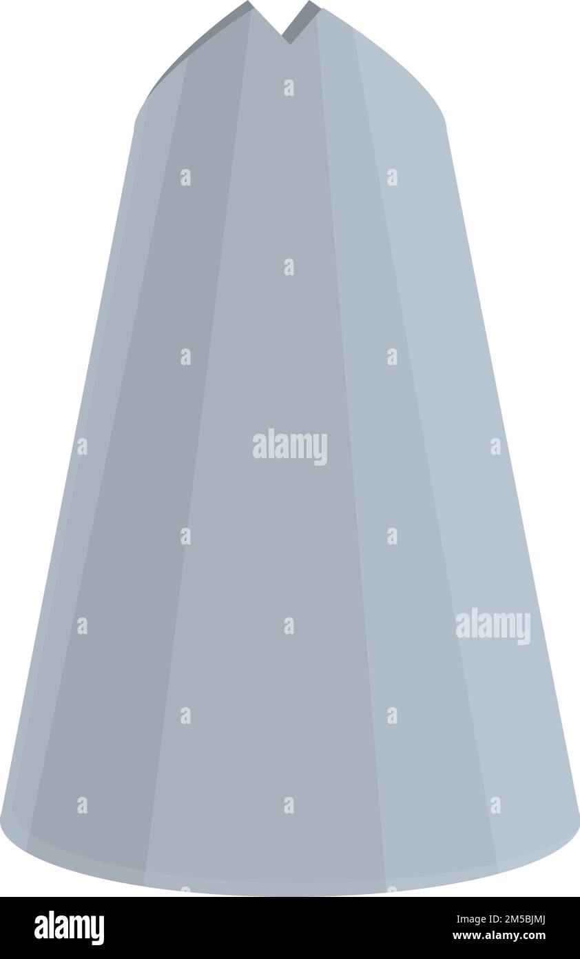 Icing nozzle pipe icon cartoon vector. Cake pastry. Baked tool Stock ...