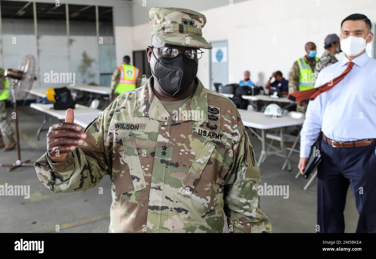 8th TSC Commanding General, Maj. Gen. David Wilson meets with Subic Bay ...