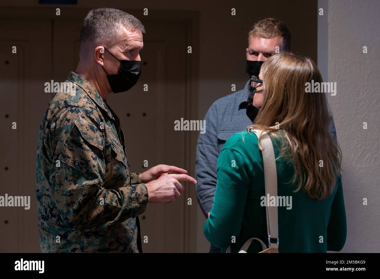 U.S. Marine Brig. Gen. Jason Woodworth, the commanding general of ...