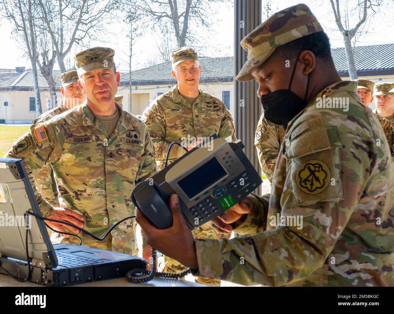 Maj. Gen. Andrew M. Rohling, commanding general of U.S. Army Southern ...