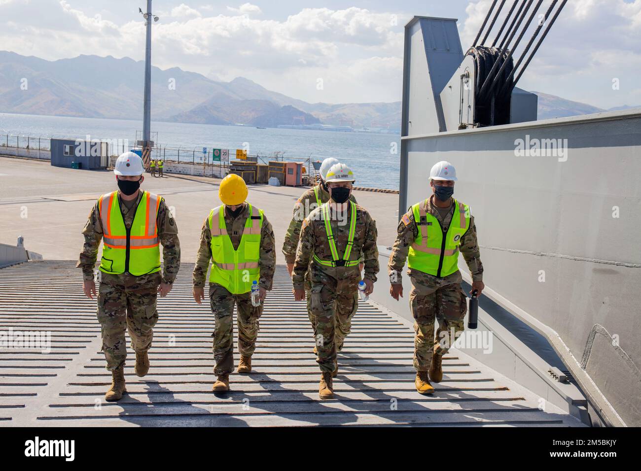402nd Army Field Support Brigade's Col. Erik Johnson and Command Sgt ...