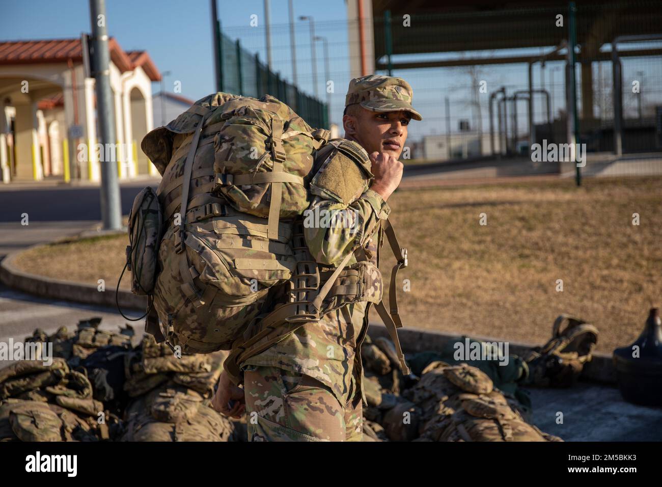 Soldiers of 2nd Battalion, 503rd Parachute Infantry Regiment, 173rd ...