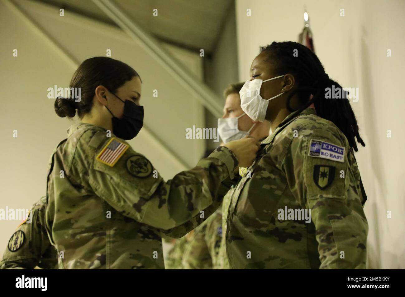 U.S. Army Sgt. Portia Kyeremaa of the 36th Medical Company Area Support ...