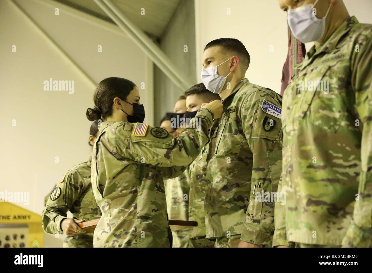 U.S. Army Cpt. Forrest Fullenkamp of the 36th Medical Company Area ...