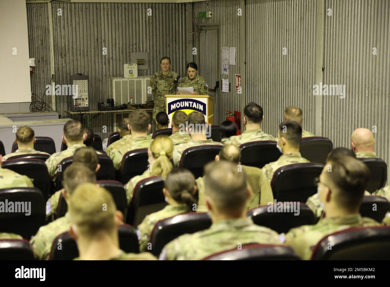 U.S. Army Capt. Kaitlin Cugno, 36th Medical Company Area Support (MCAS ...