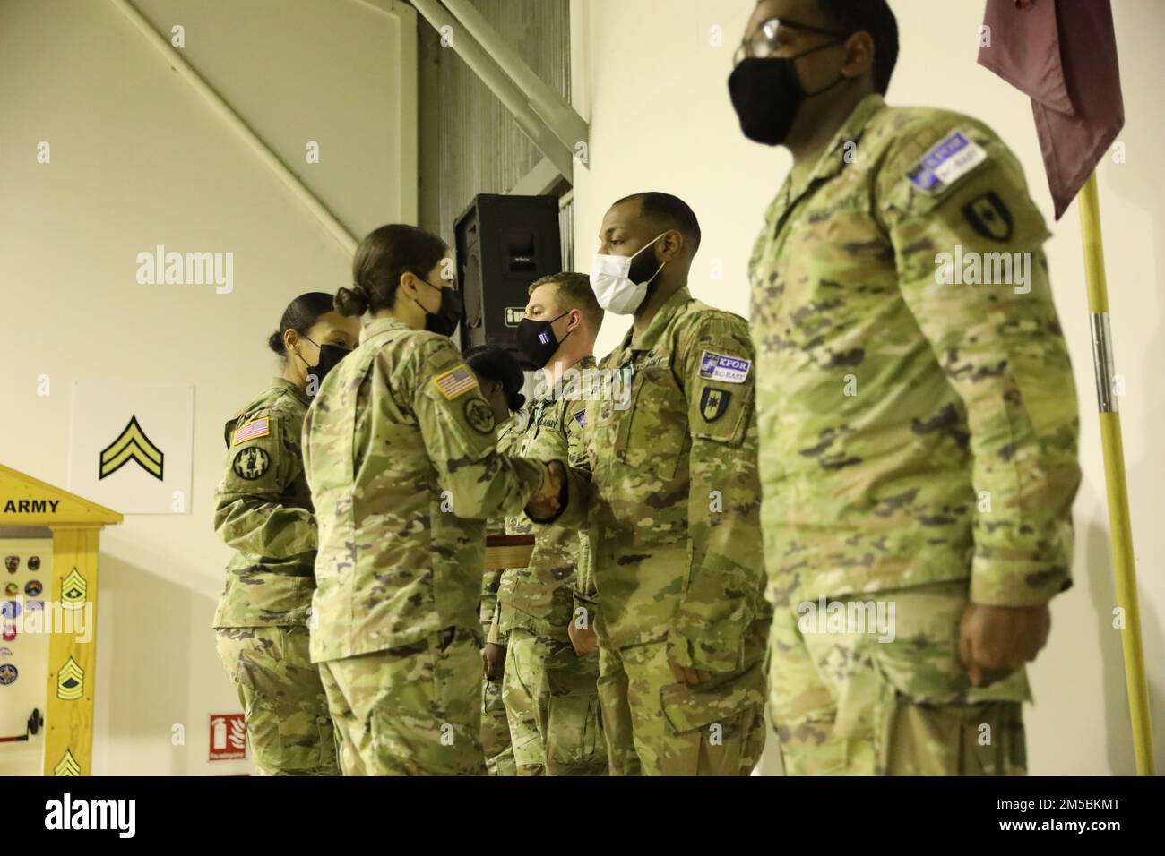 U.S. Army Sgt. Raekwon Bouges of the 36th Medical Company Area Support ...