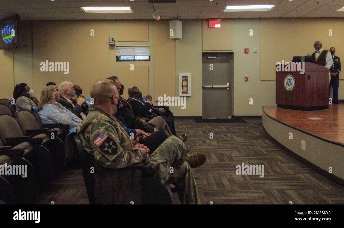 Audience listens to Mr. Spivey Green's rendition of Dr. King's I have a ...