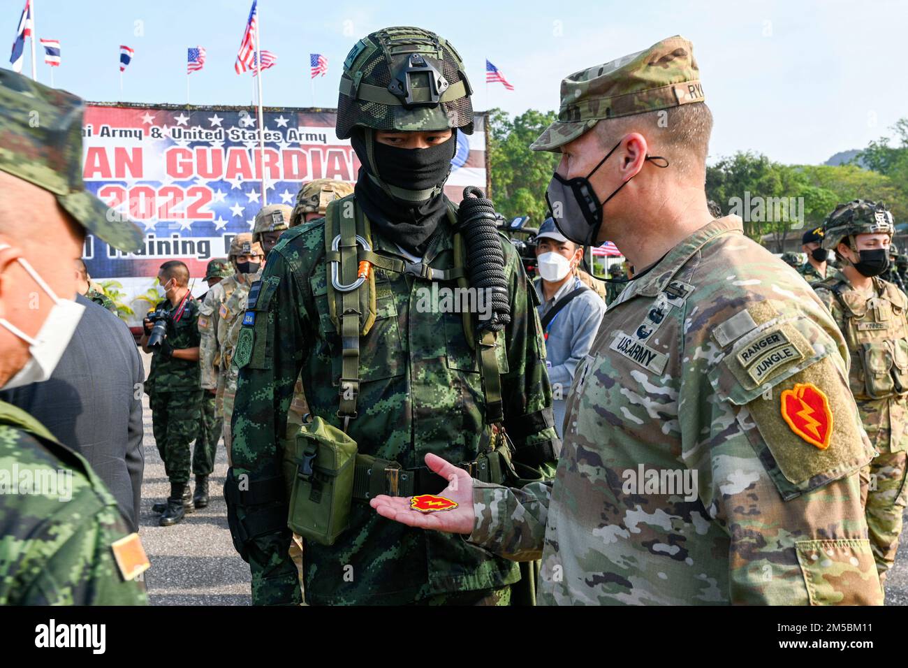 Army Maj. Gen. Joseph Ryan, the commanding general of the 25th Infantry ...