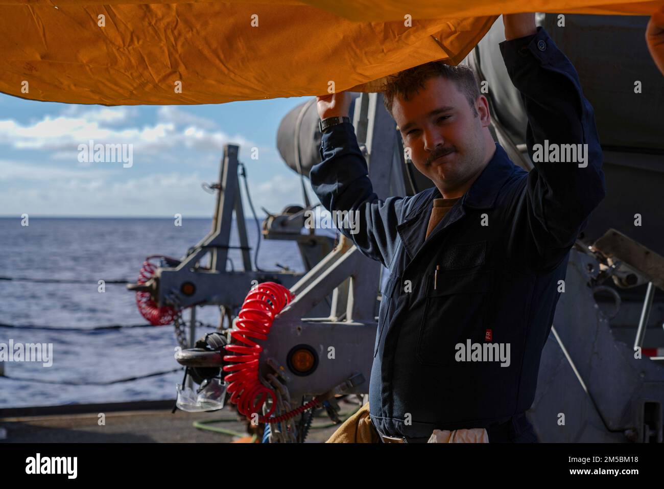 PACIFIC OCEAN (Feb. 23, 2022) Cryptologic Technician (Technical) Seaman ...