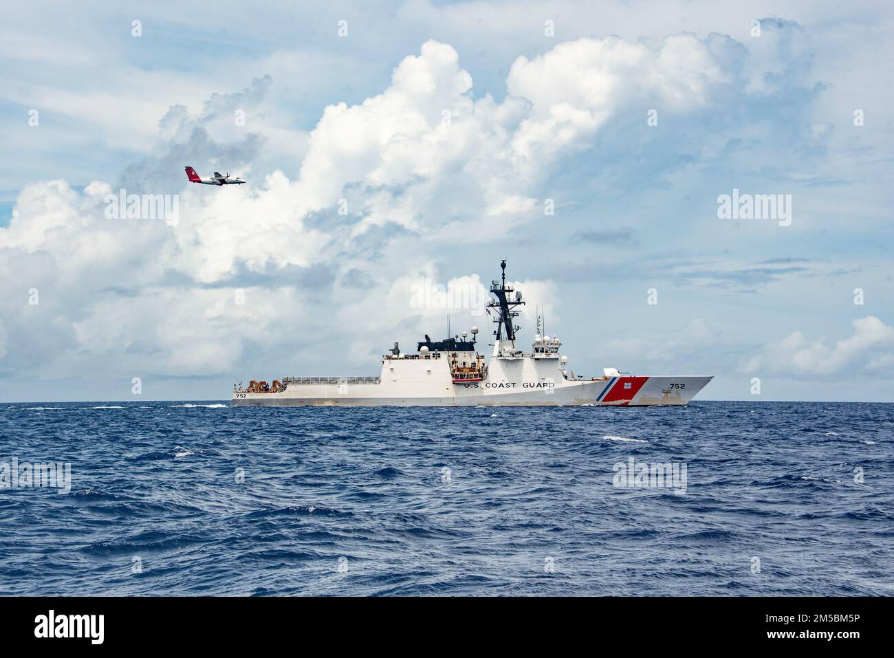 U.S. Coast Guard Cutter Stratton (WMSL 752) participates in a exercise ...
