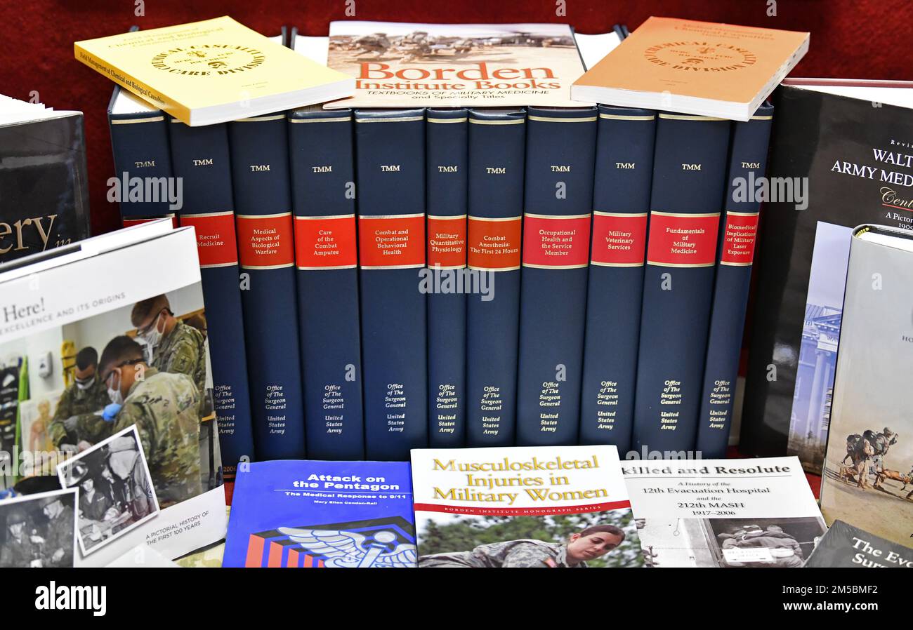 The Borden Institute display case housed in Willis Hall at the U.S ...