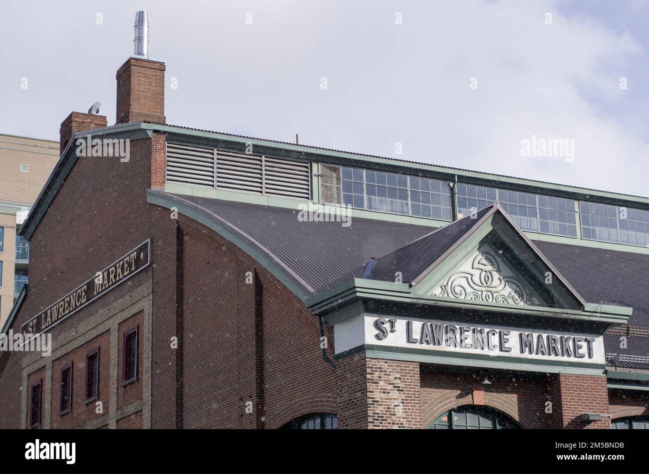 St Lawrence Market in Toronto Downtown Stock Photo - Alamy