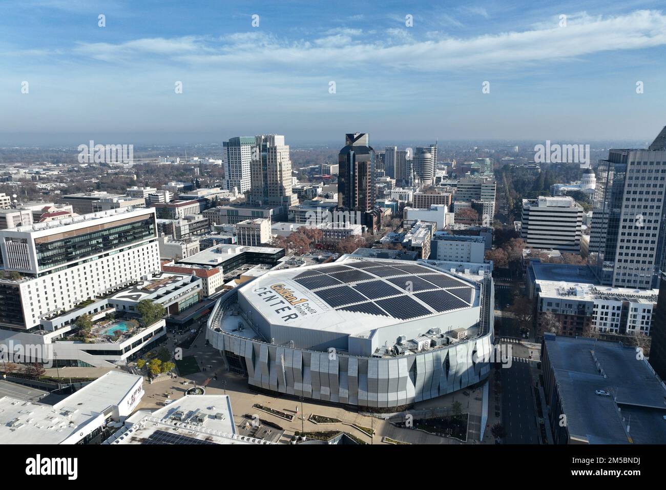 Sacramento kings golden 1 arena hi-res stock photography and images - Alamy