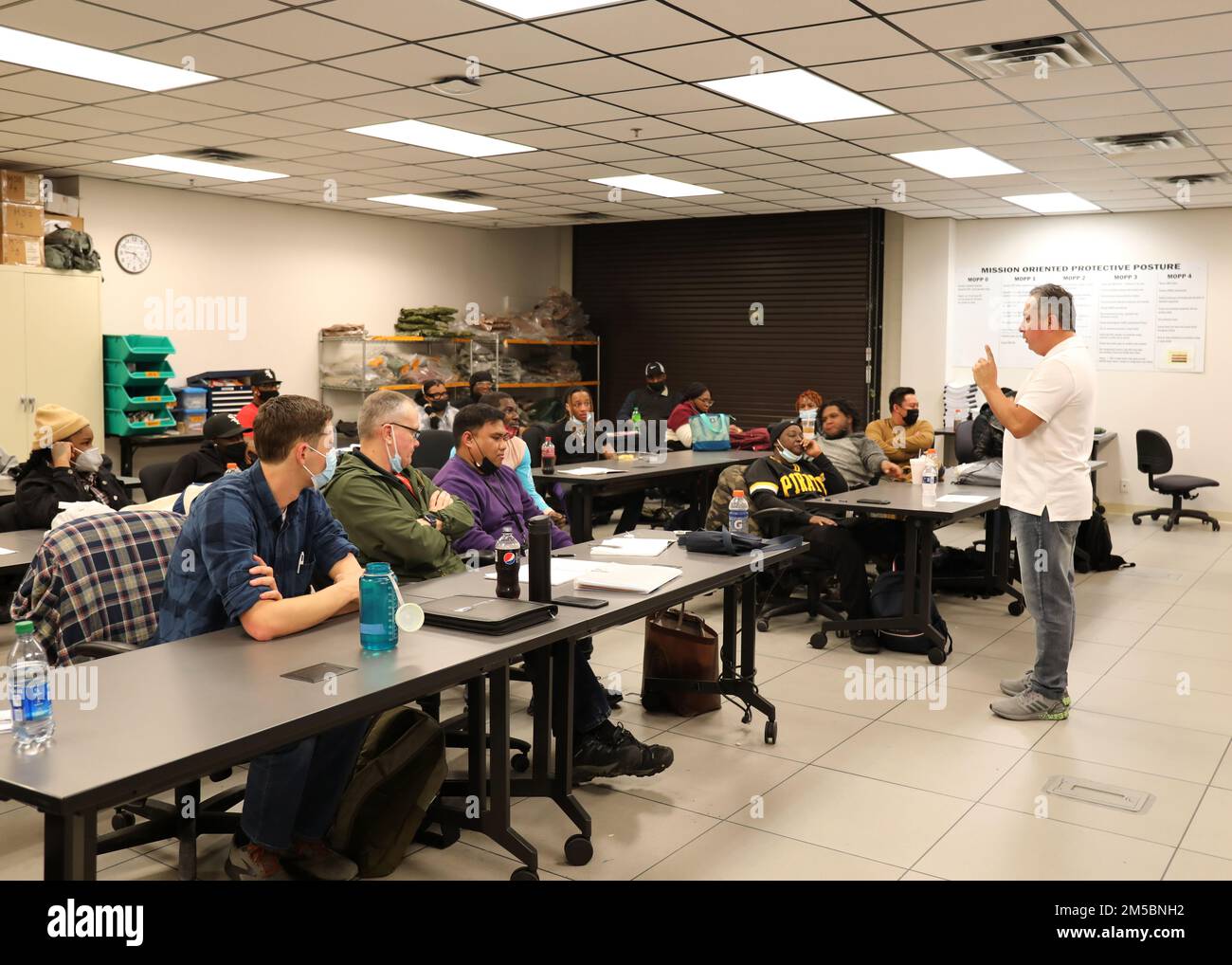 220223-N-OH262-0833--FORT EUSTIS, Va. (February 23, 2022)--Tony Pinedo ...