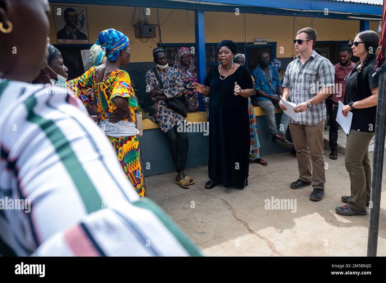 U.S. Army Civil Military Support Element members stand alongside the ...