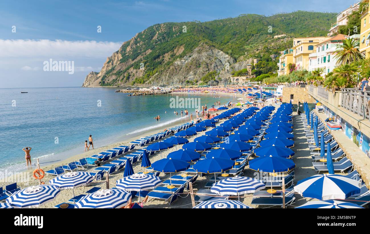Pebble beach Monterosso vacation Cinque Terre Monterosso Chairs and ...