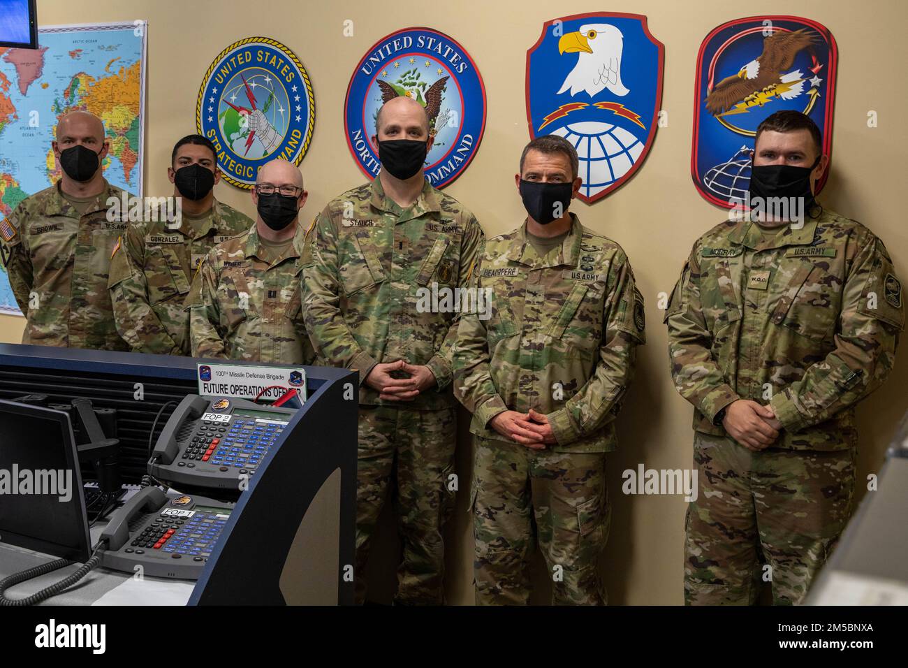 BG Will Beaurpere (SMDC DCGO) visits the 100th Missile Defense Brigade ...