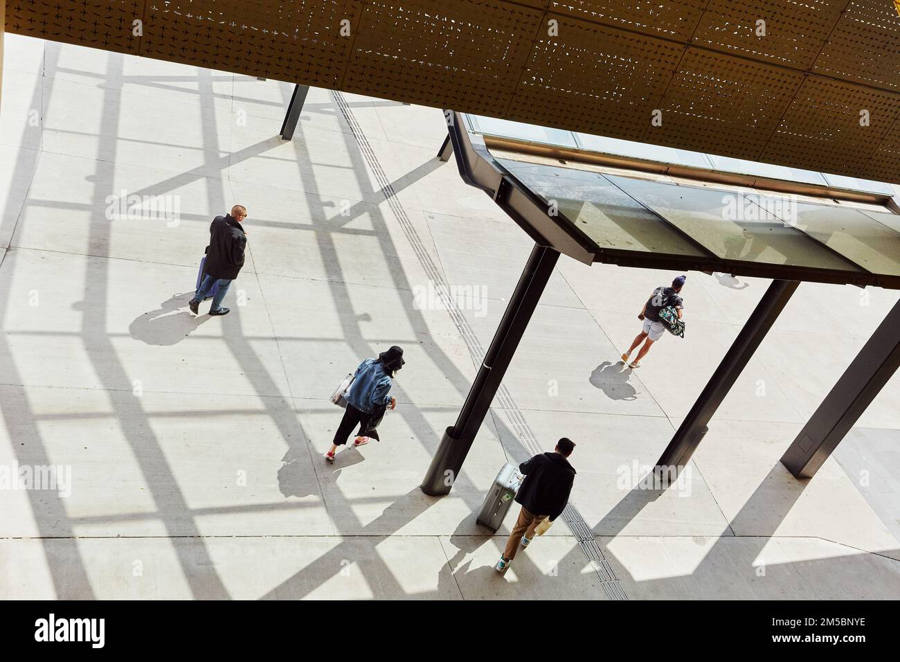 Melbourne Tullamarine Airport Terminal 4 Stock Photo - Alamy
