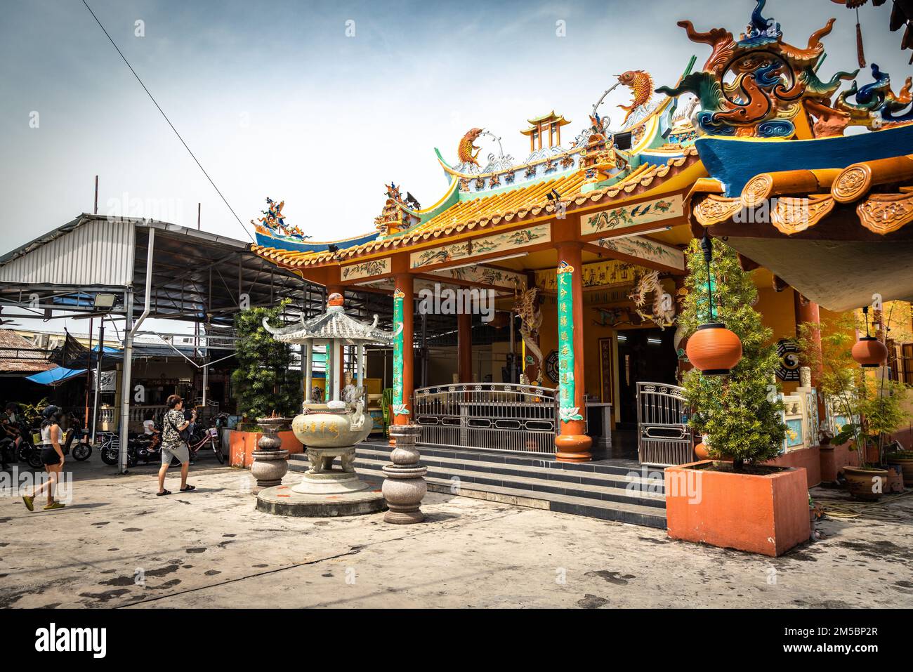 Pulau Ketam, Malaysia - December 26, 2022: Pulau Ketam translated means ...