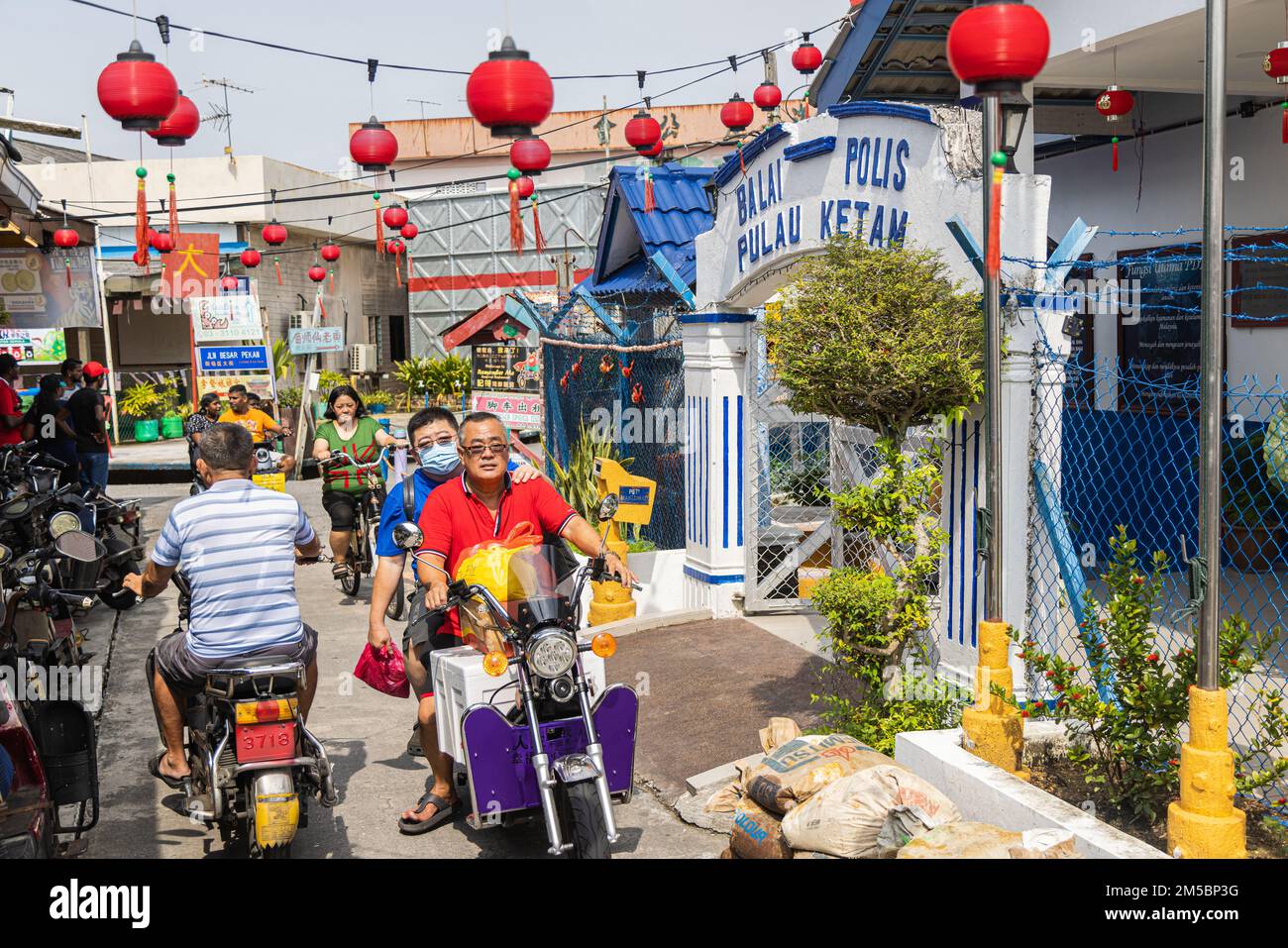 Pulau Ketam, Malaysia - December 26, 2022: Pulau Ketam translated means ...