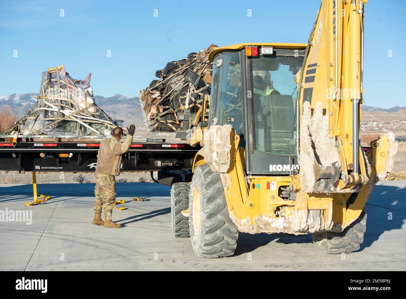 U.S. Air Force Airmen from the 366th Fighter Wing, load and ensure ...