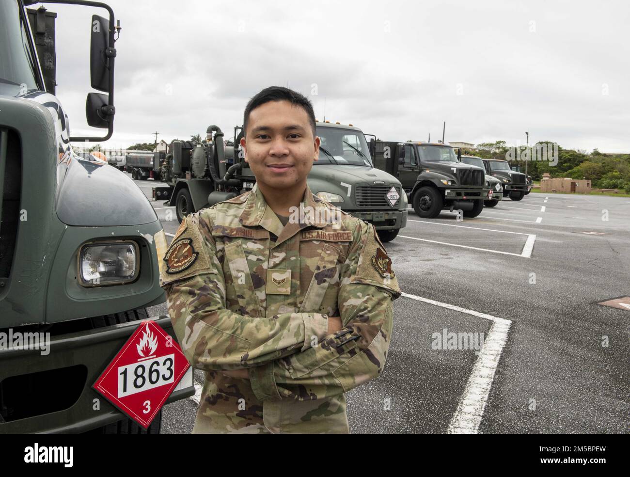 U.S. Air Force Airman 1st Class Nestor Casin, 18th Logistics Readiness ...